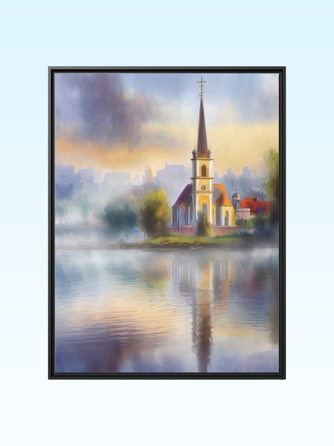 City of Parish Church Wall Art Prints Set of 3, Digital Download ...