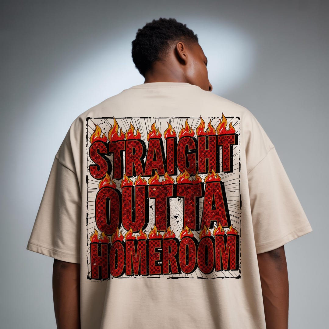 Straight Outta Homeroom Funny Graduation PNG, Last Day of School Shirt ...