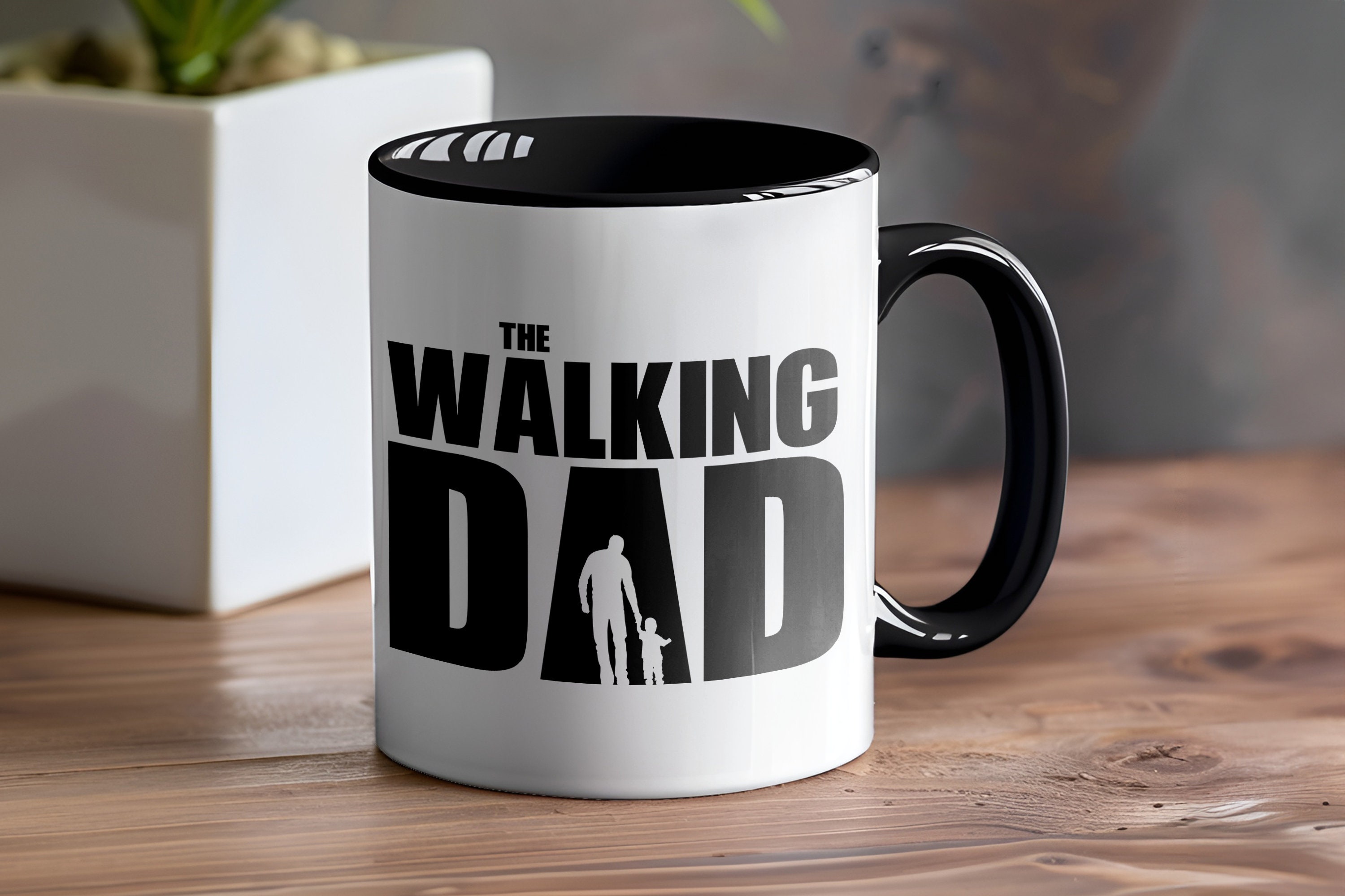 The Walking Dad Design,father's Day Design,the Walking Father Png ...