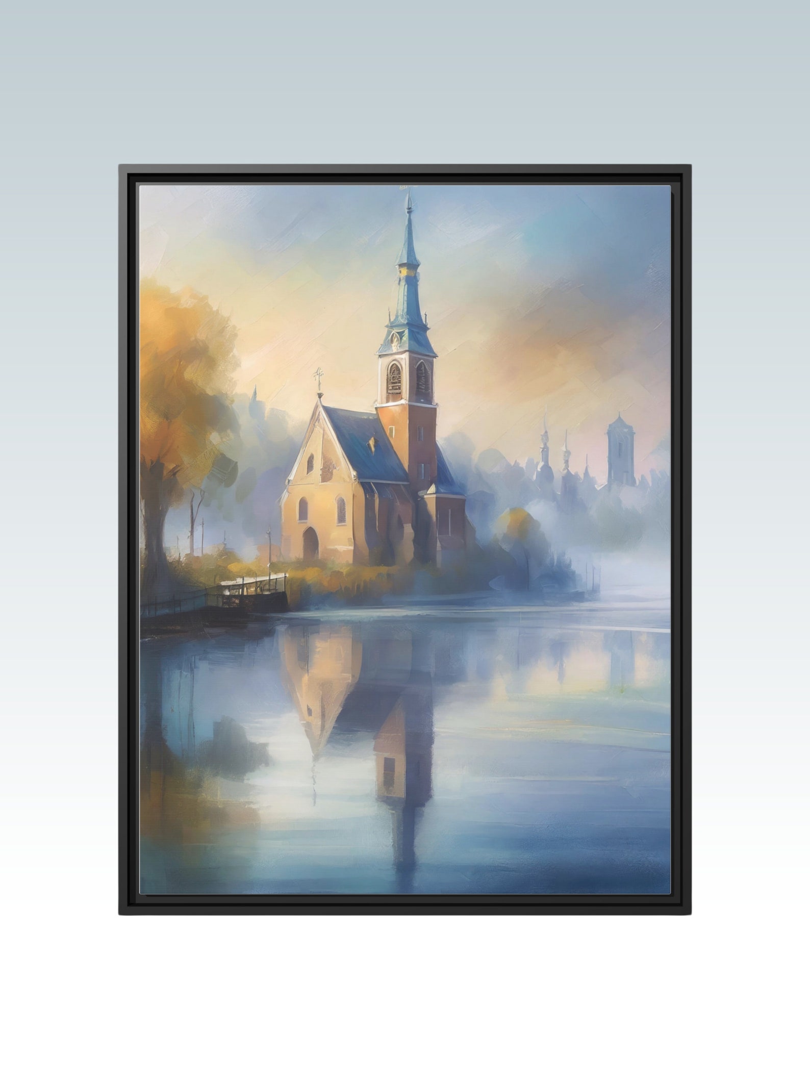 City of Parish Church Wall Art Prints Set of 3, Digital Download ...