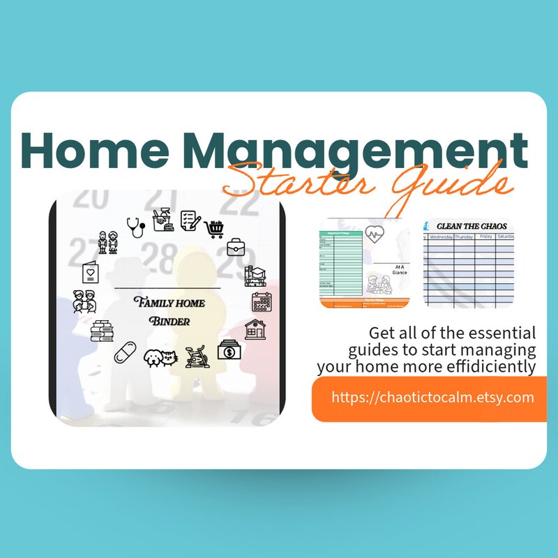 Home Management - Etsy