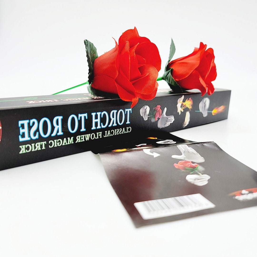 Magic Rose Torch to Rose Stage Props Magic Props Close-up - Etsy