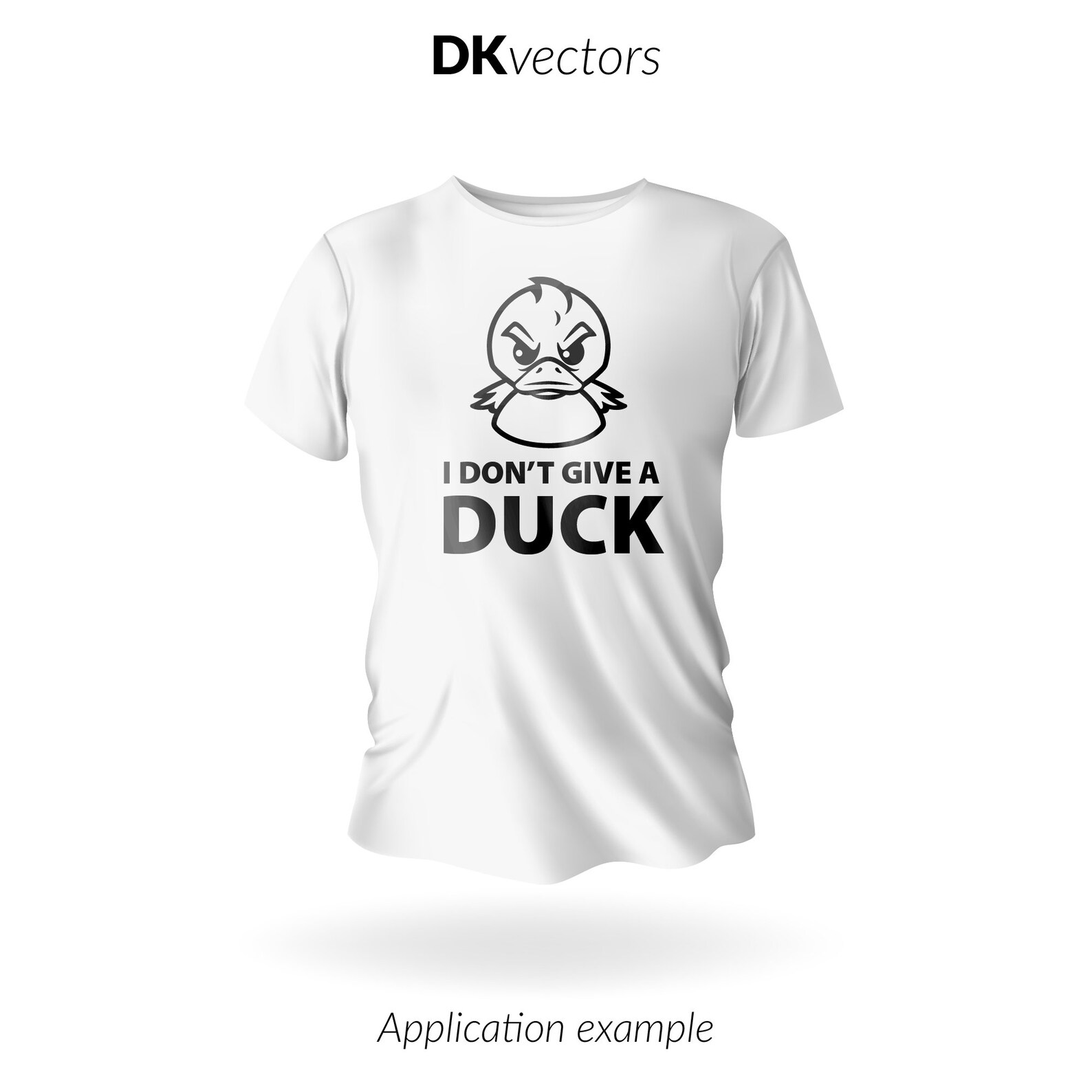 Angry Cute Duck Shirt SVG Instant Download .svg .png .dxf .eps .jpg for ...