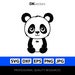 Cute Baby Panda SVG Instant Download .svg .png .dxf .eps .jpg for ...