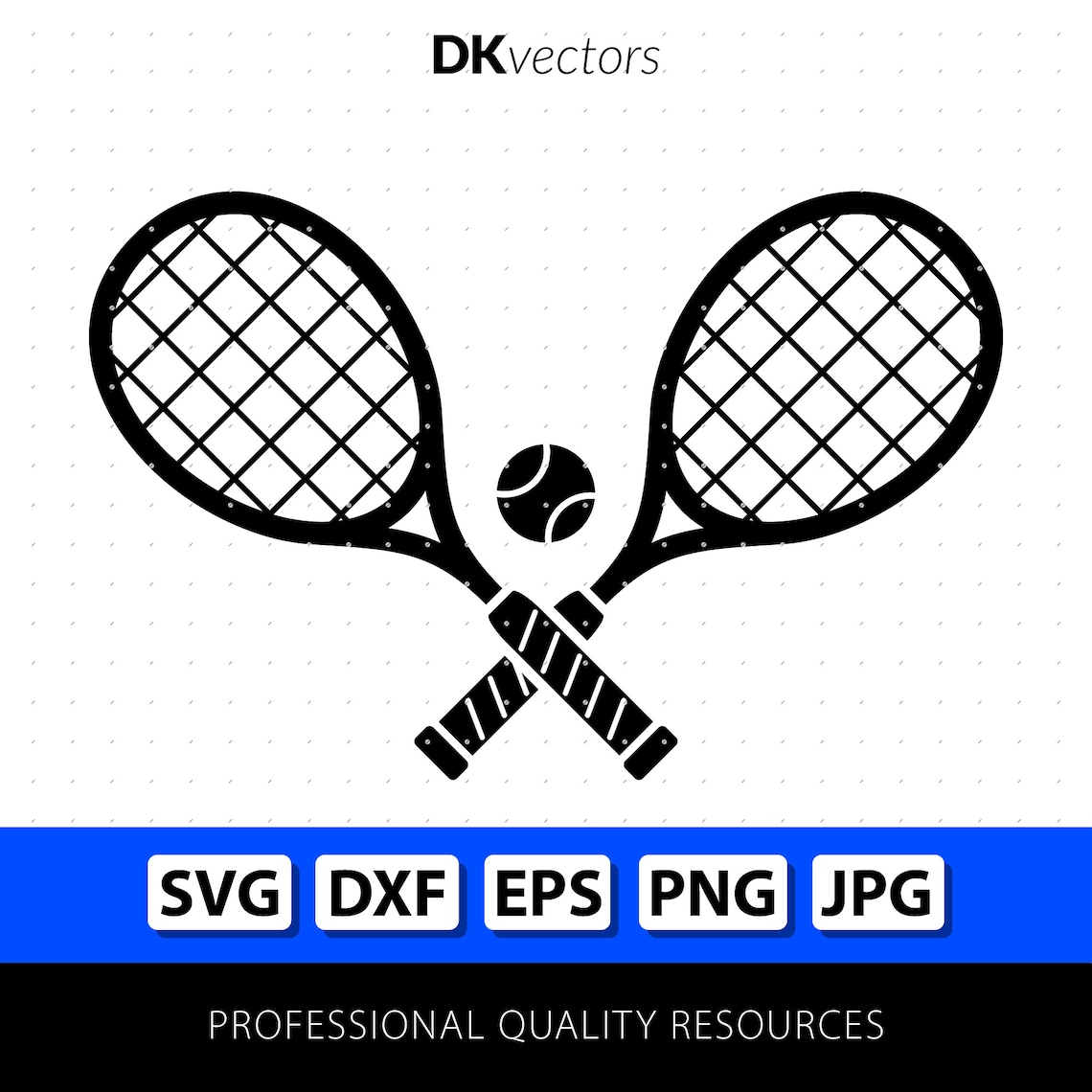 Tennis Racket SVG Instant Download .svg .dxf .png .eps .jpg for Shirts ...