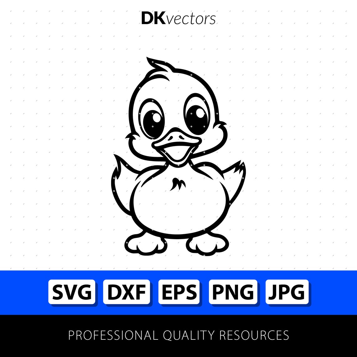Cute Baby Duck SVG Instant Download .svg .png .dxf .eps .jpg for Shirts ...