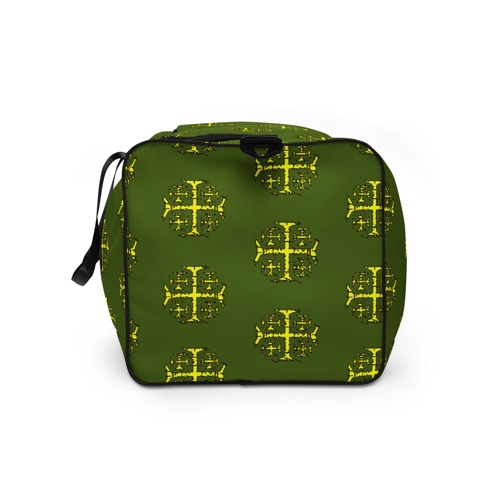 Christian Duffle Bag | Jerusalem Cross Pattern | Perfect Gift for ...