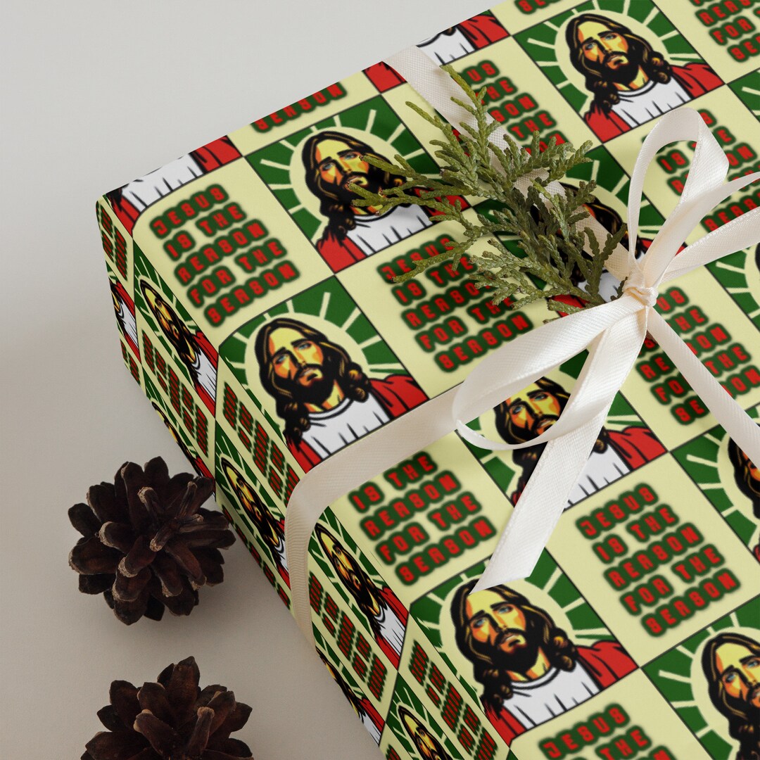 Jesus is the Reason for the Season | Christian Wrapping Paper ...
