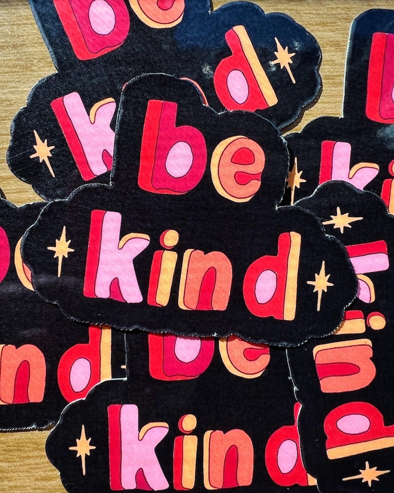 Be Kind Sticker - Etsy