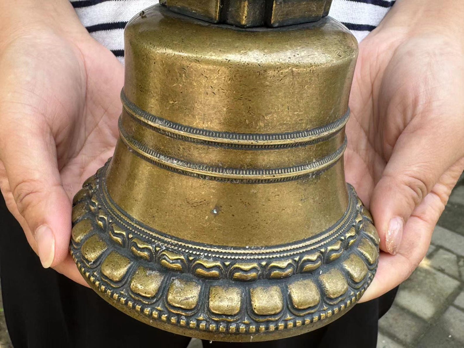 Nepal Copper Buddha Stupa, Buddhist Souvenir Bodhi Tower, Tibetan ...