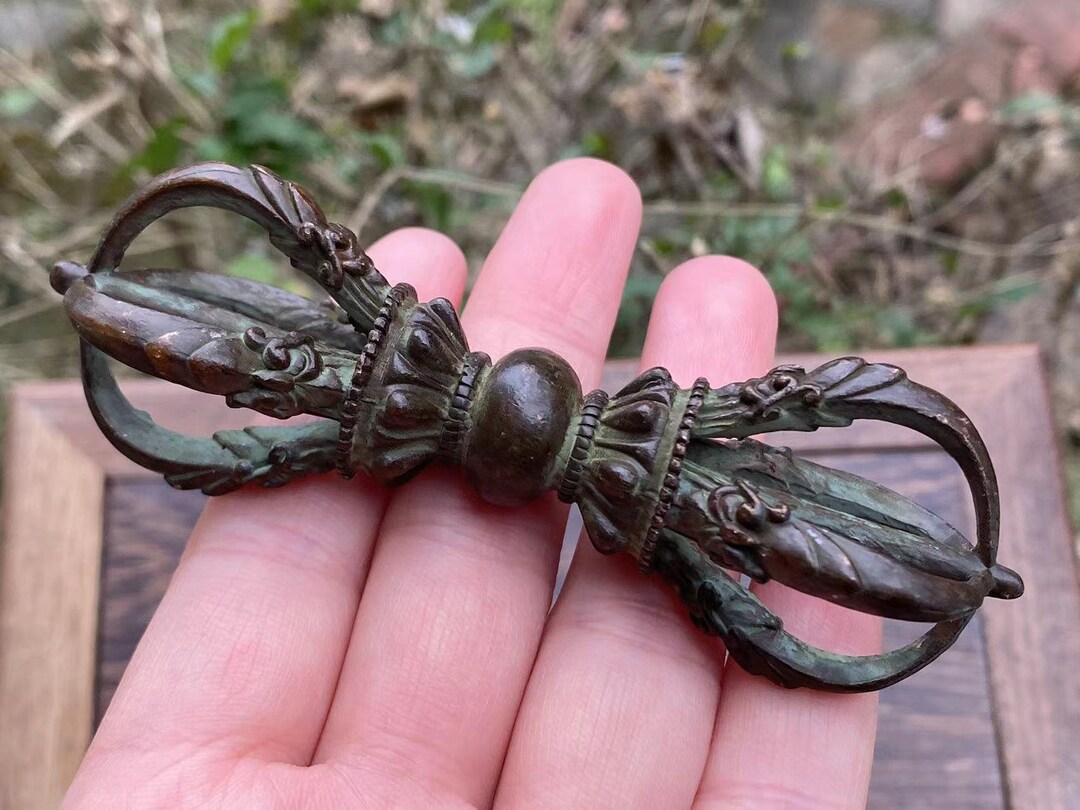 Tibetan Copper Vajra Phurba Ornaments ,handmade Buddha Vajra Handicraft ...