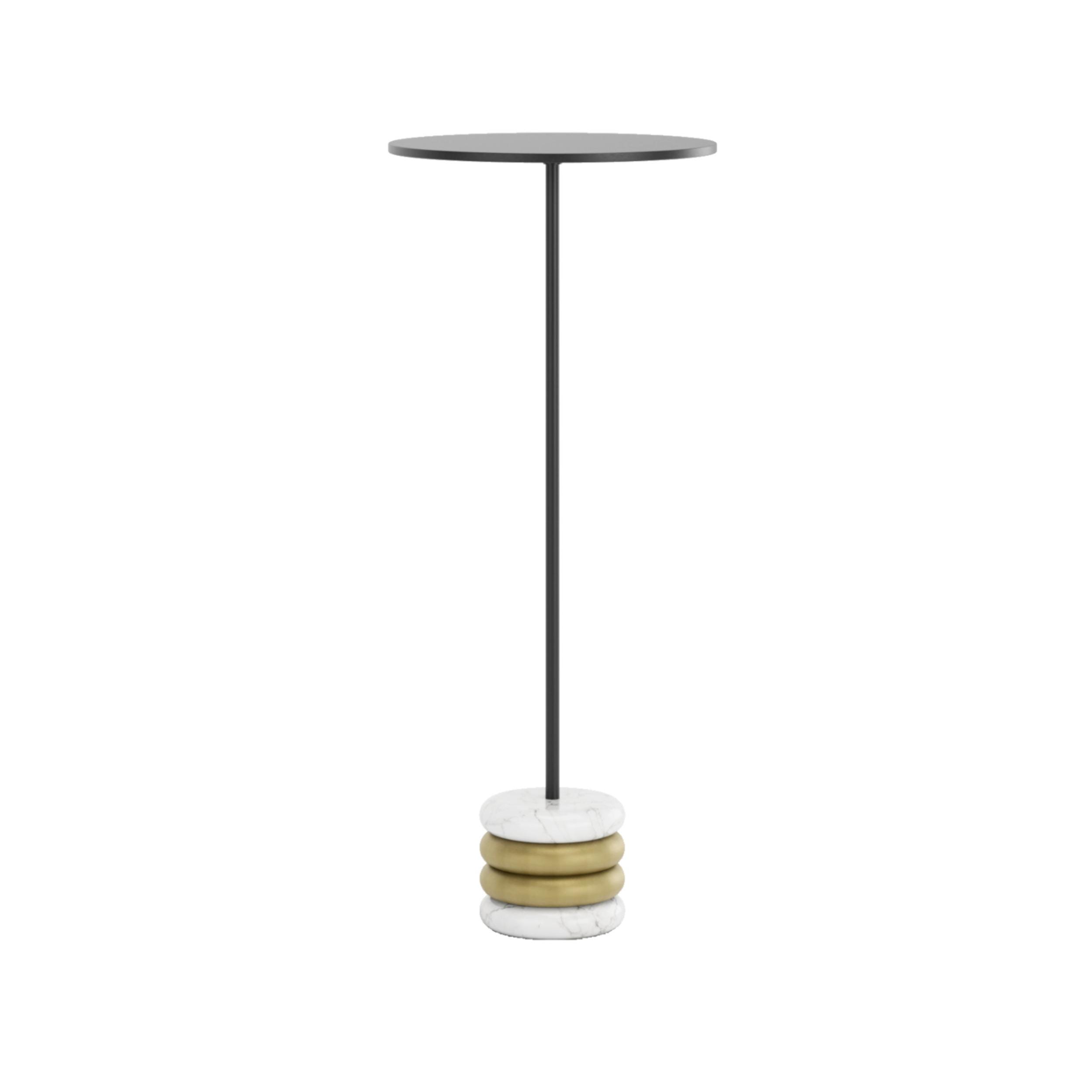 Ada Drink Table: Modern Marble Cocktail Tabl With Unique Base - Etsy