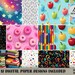 Back to School Digital Papers Teacher Patterns Back to - Etsy