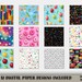 Back to School Digital Papers Teacher Patterns Back to - Etsy