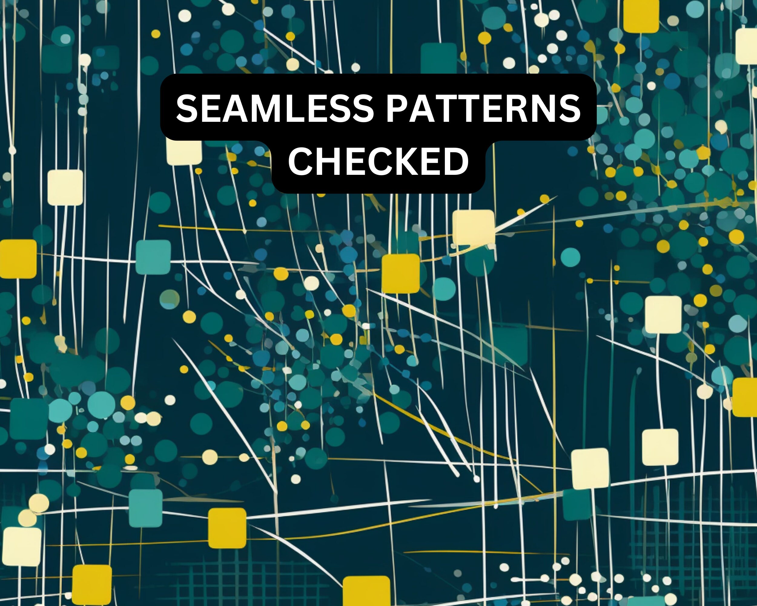 Atomic Seamless Patterns, Retro Patterns, 1950's Digital Patterns ...