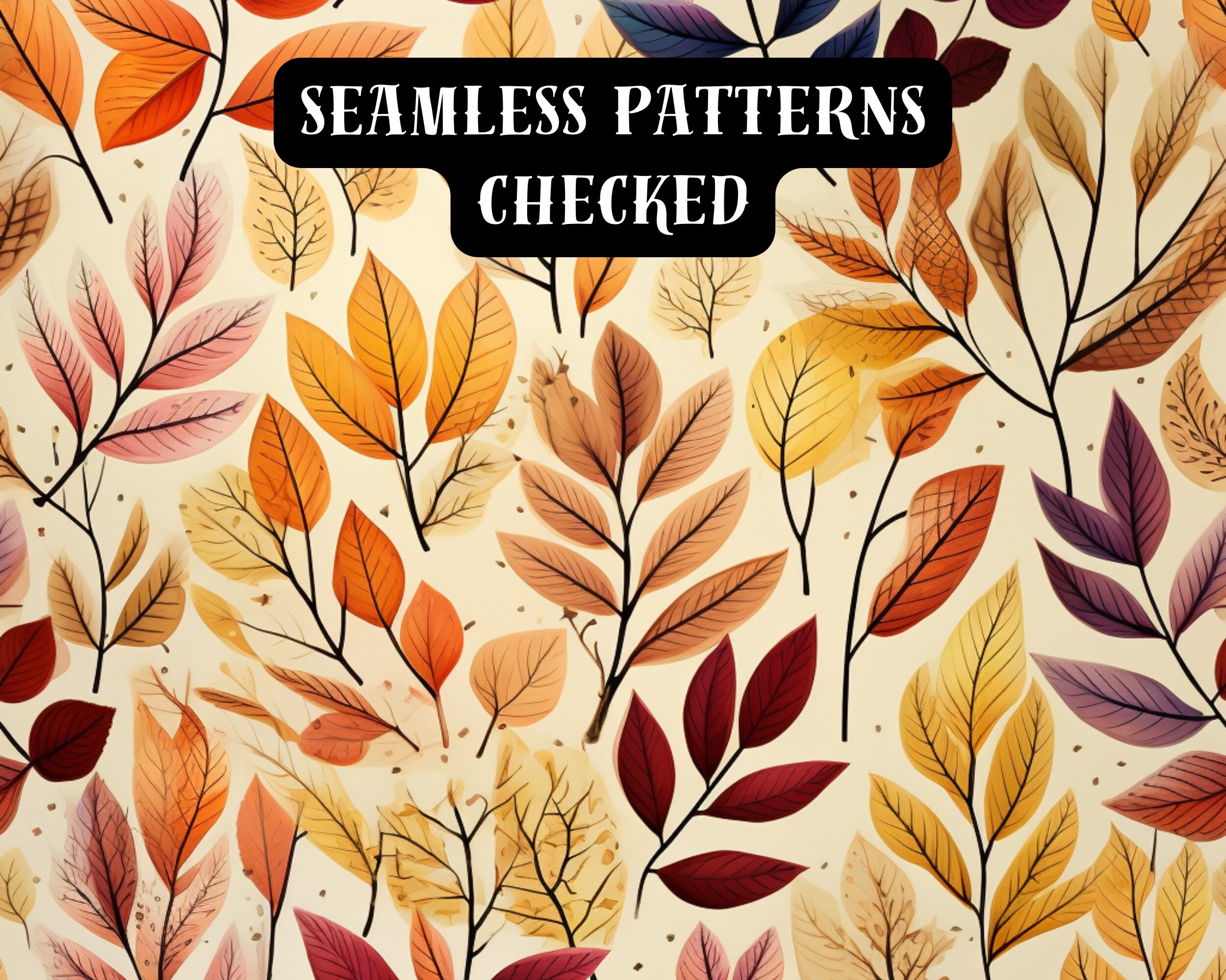 50 Autumn/fall Themed Bundle of Trees, Leaves, Acorns & Forests in ...