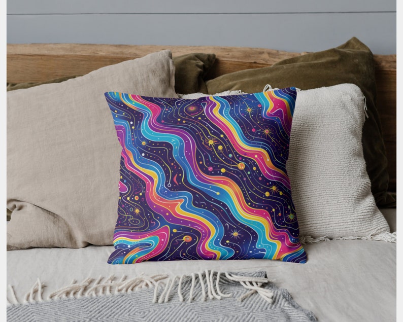 Trippy Psychedelic Decorative Papers, Hippy Seamless Patterns ...