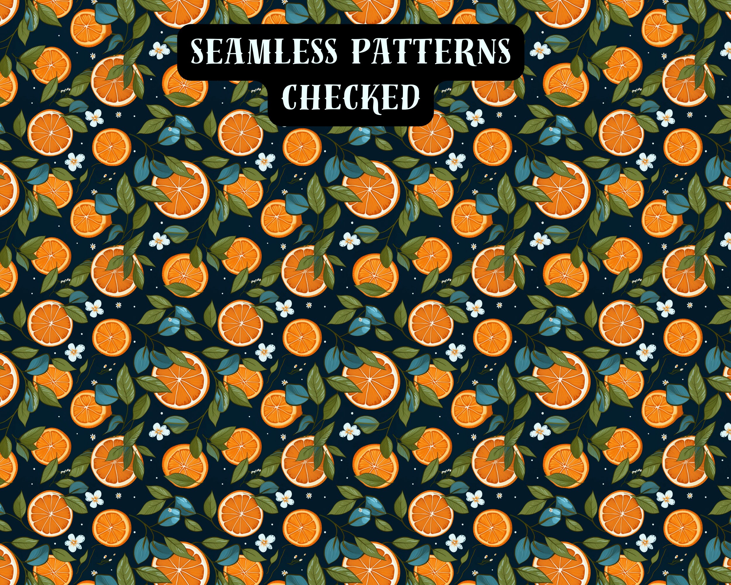 Oranges Digital Paper, Orange Scrapbook Papers, Watercolor Orange ...