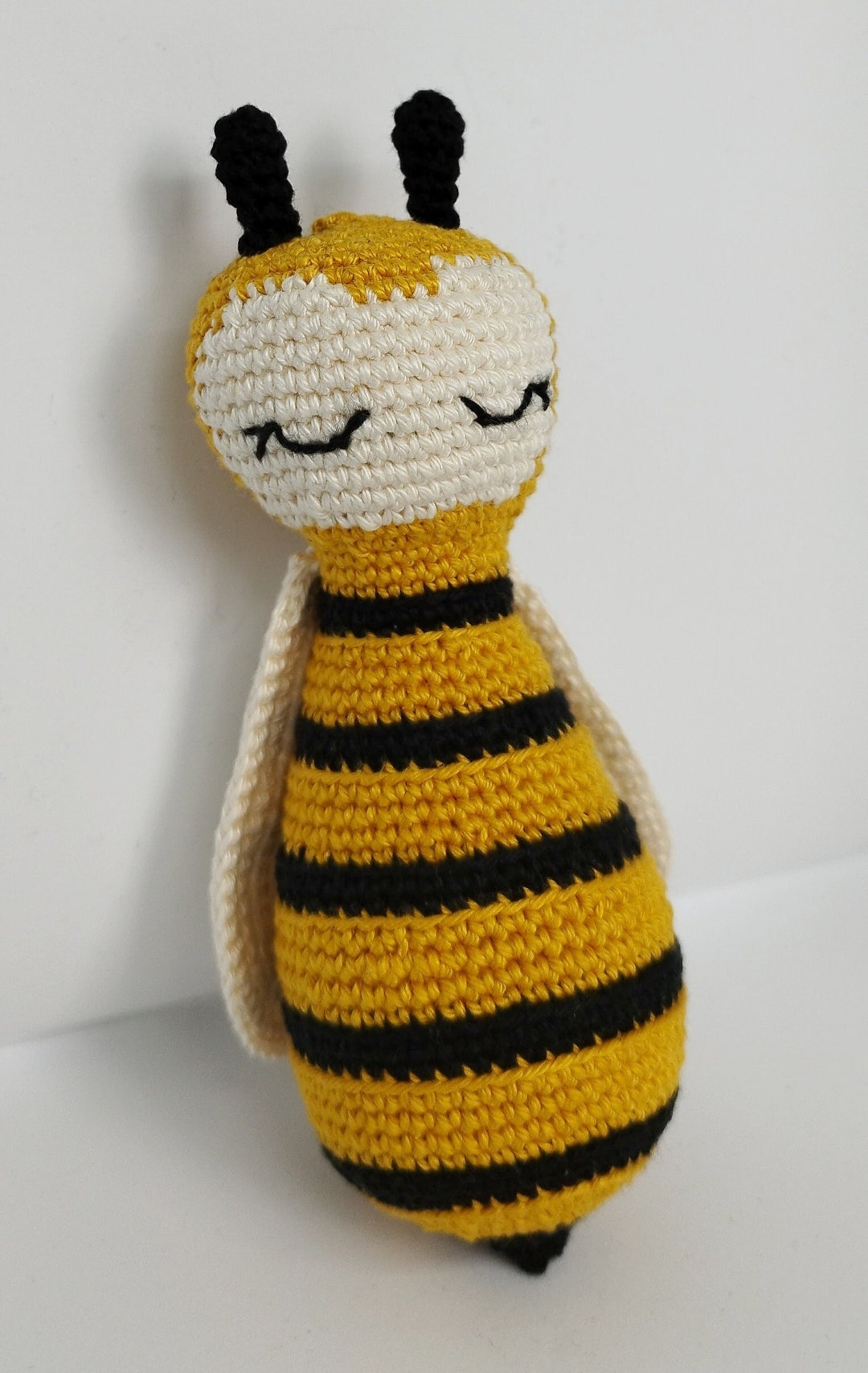 Bee Baby Rattle Crochet Pattern (amigurumi Tutorial PDF File) - Etsy