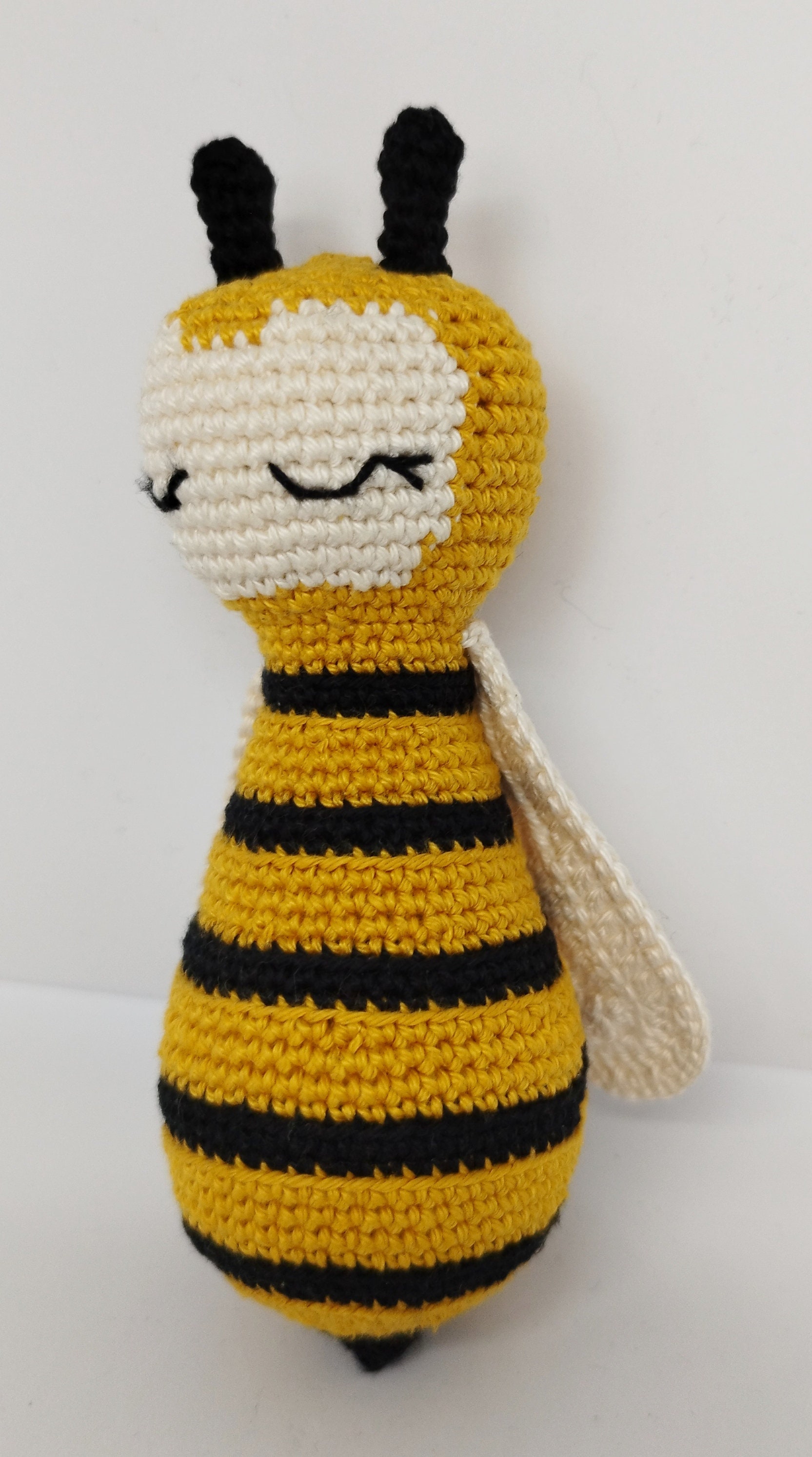 Bee Baby Rattle Crochet Pattern (amigurumi Tutorial PDF File) - Etsy