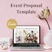 Event Planning Proposal | Canva Template | Party Planner | Winning ...