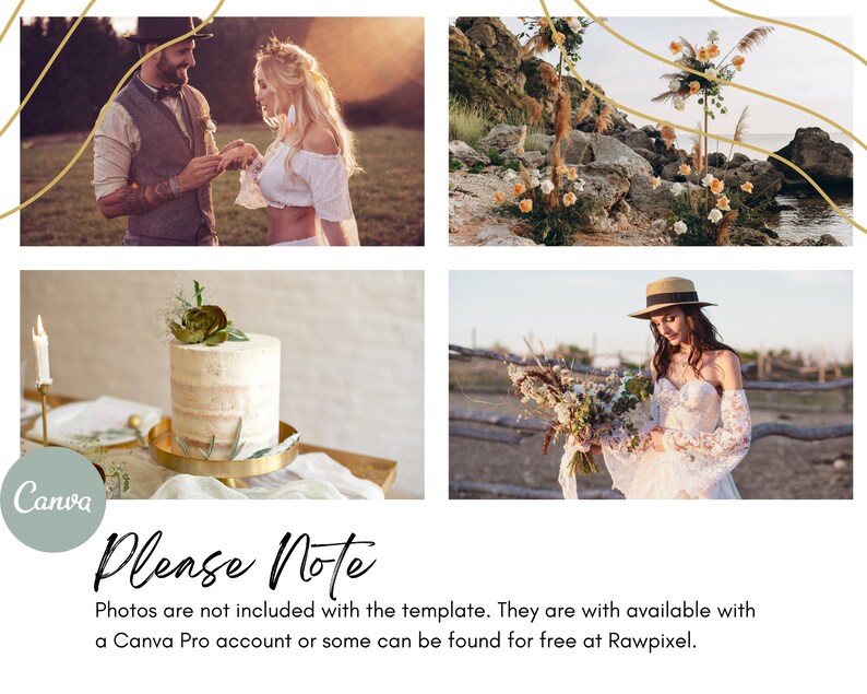 Event Planning Proposal | Canva Template | Wedding Planner | Winning Proposals | Boho Designs - Etsy