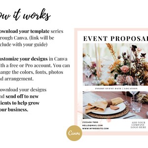 Event Planning Proposal | Canva Template | Party Planner | Winning ...