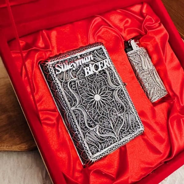 Silver Lighter - Etsy