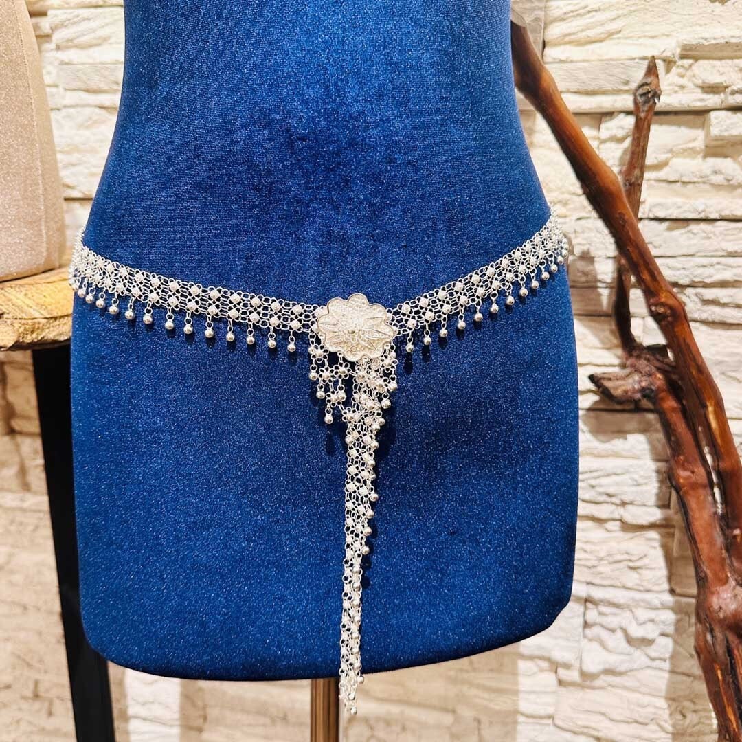 Sterling Silver Filigree Bridal Belt: Mardin Telkari Jewelry - Etsy