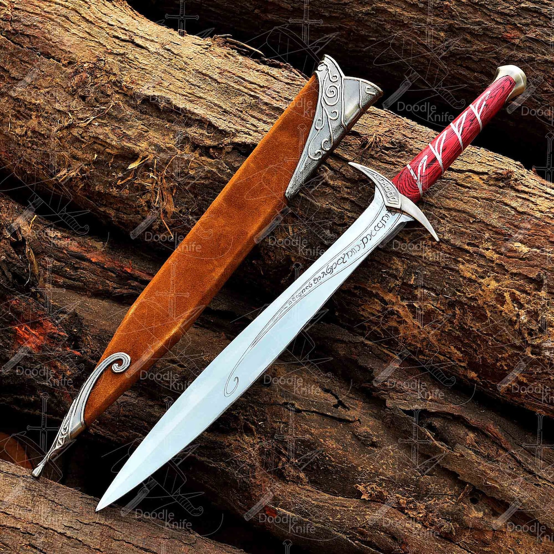 Handcrafted Hobbit Sting Sword From LOTR Bilbo's Elvish - Etsy