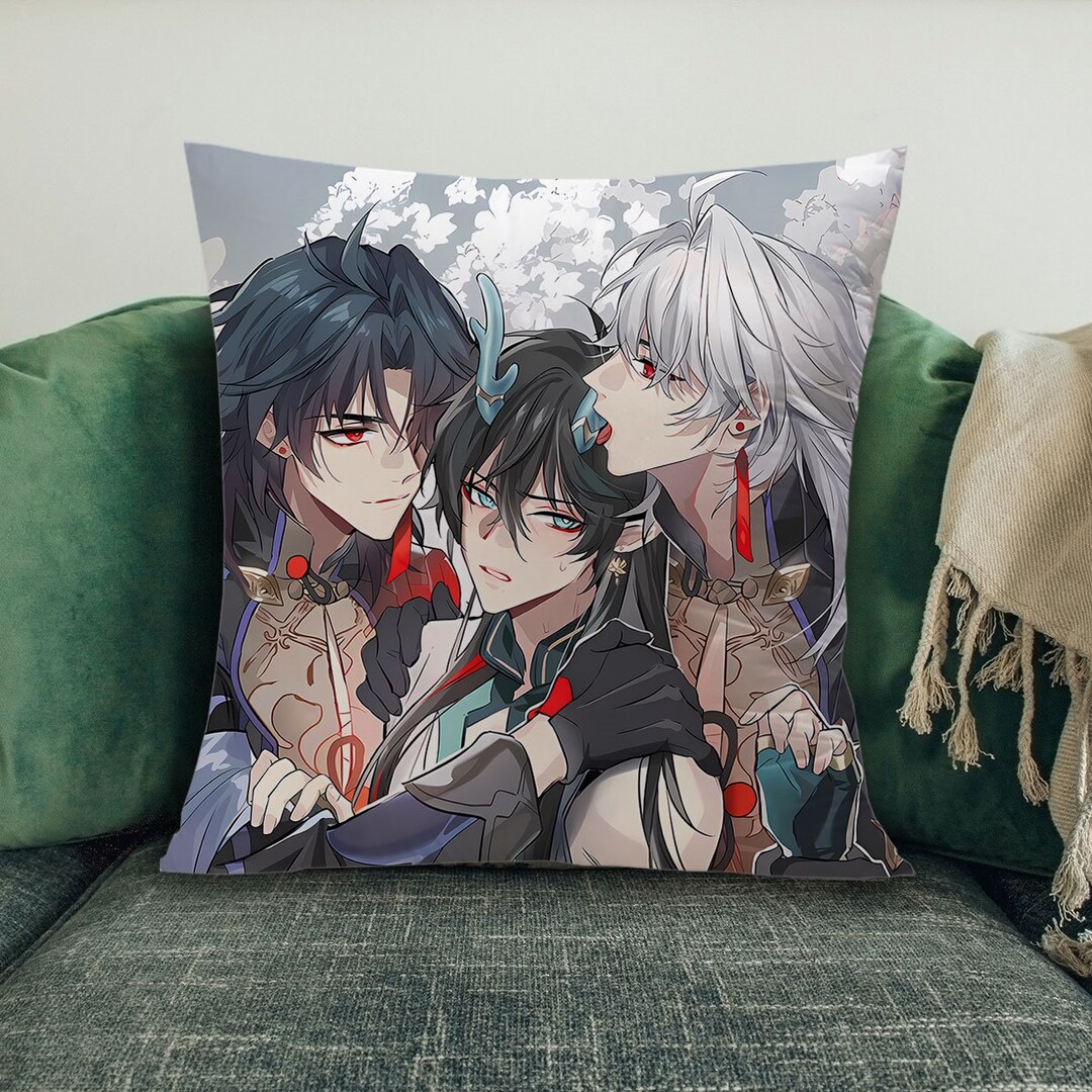 Honkai Star Rail Blade Dan Heng Imbibitor Lunae Pillow, 2 Way Throw Pillows, Square Pillow - Etsy