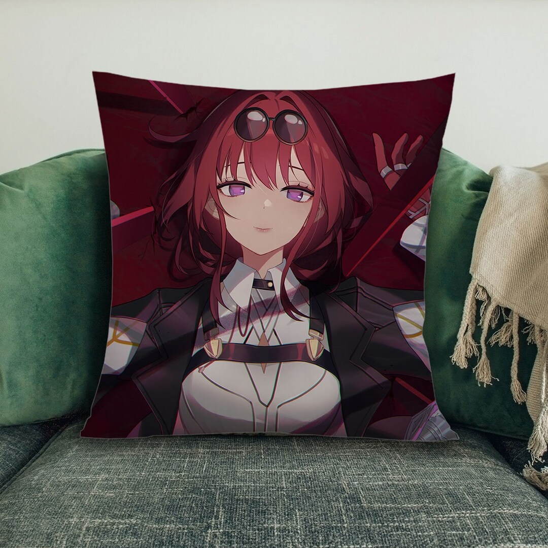 Honkai Star Rail Kafka Pillow 2 Way Throw Pillows Square Pillow Etsy