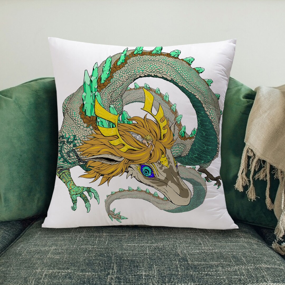 The Legend of Zelda Tears of the Kingdom Light Dragon Pillow, 2 Way ...