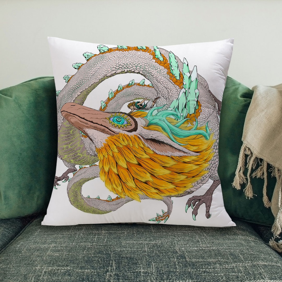 The Legend of Zelda Tears of the Kingdom Light Dragon Pillow, 2 Way ...