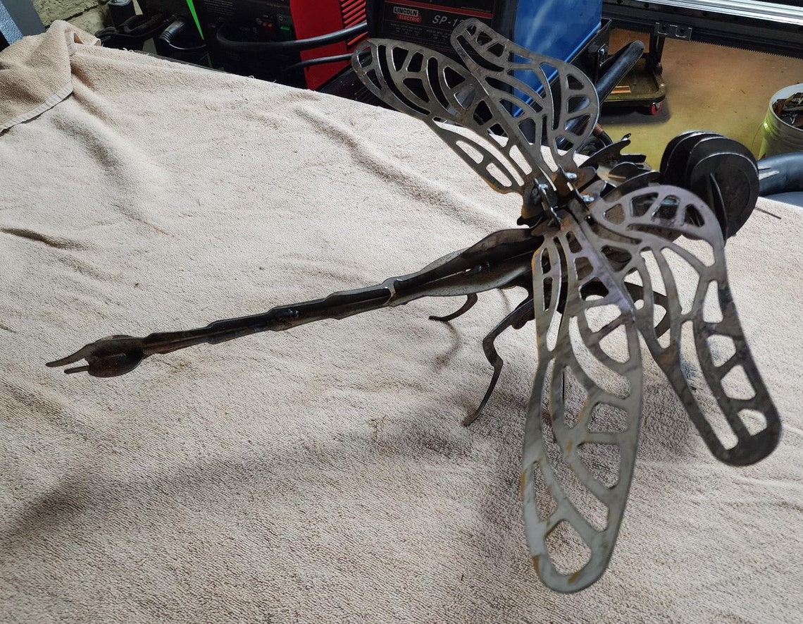 3D Dragonfly Metal Art- DXF File - Digital Download- File(s) Only ...