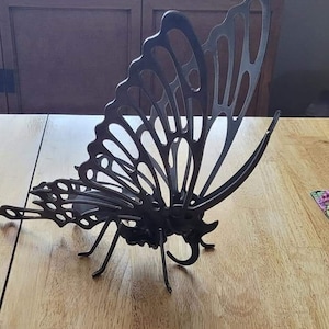 3D Butterfly Metal Art- DXF File - Digital Download- File(s) Only ...