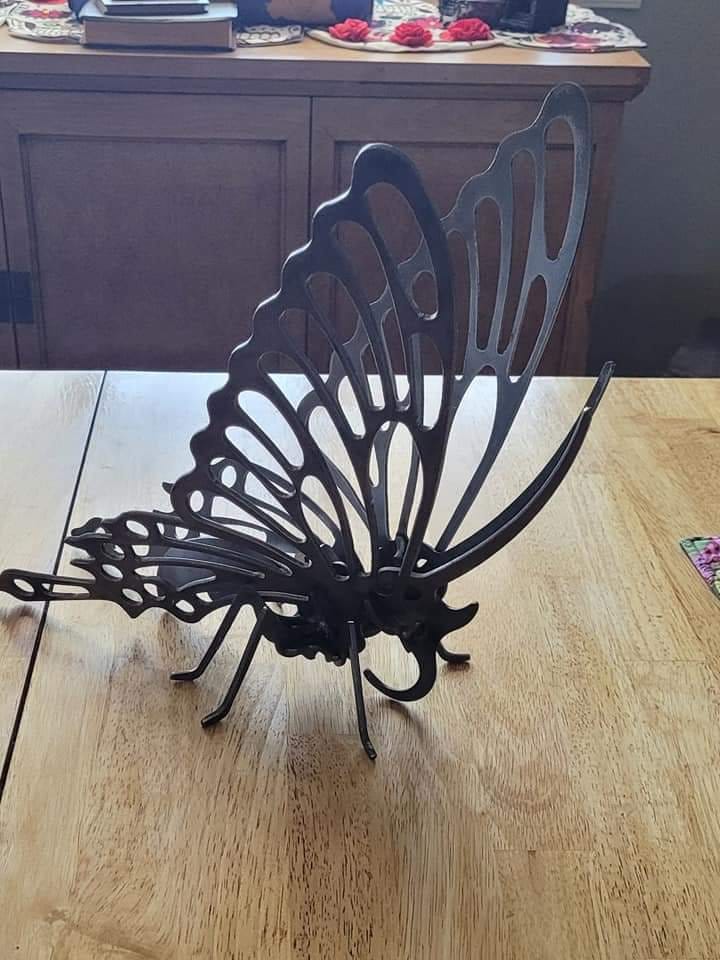 3D Butterfly Metal Art- DXF File - Digital Download- File(s) Only ...