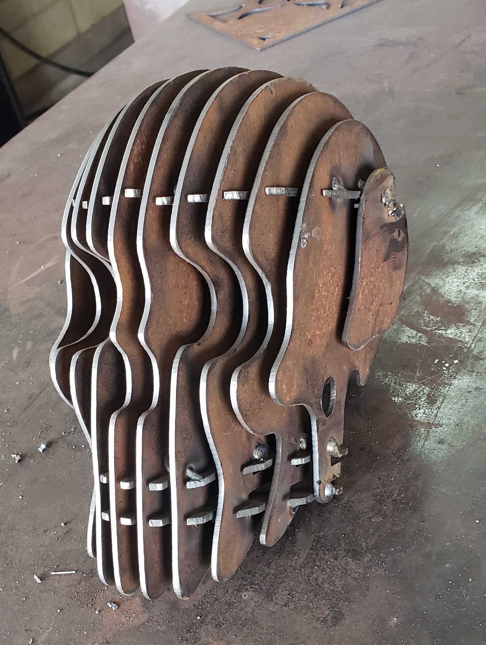 3D 8" Skull- DXF File - Digital Download- File(s) Only- Plasma or Laser ...