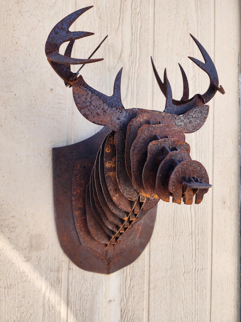 Dear Head 3D Metal art- File DXF - Download digitale - Solo file - File ...