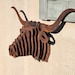 3D Bull Head Steer Head Metal Art- DXF File - Digital Download- File(s ...
