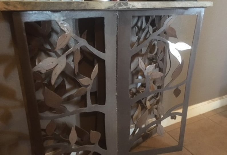 Tree Themed Table Base Metal Art- DXF File - Digital Download- File(s ...