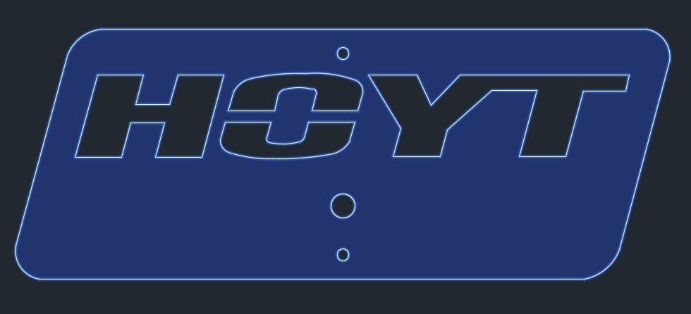 Hoyt Archery Bow Hanger DXF File - Digital Download- File(s) Only ...