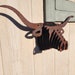 3D Bull Head Steer Head Metal Art- DXF File - Digital Download- File(s ...