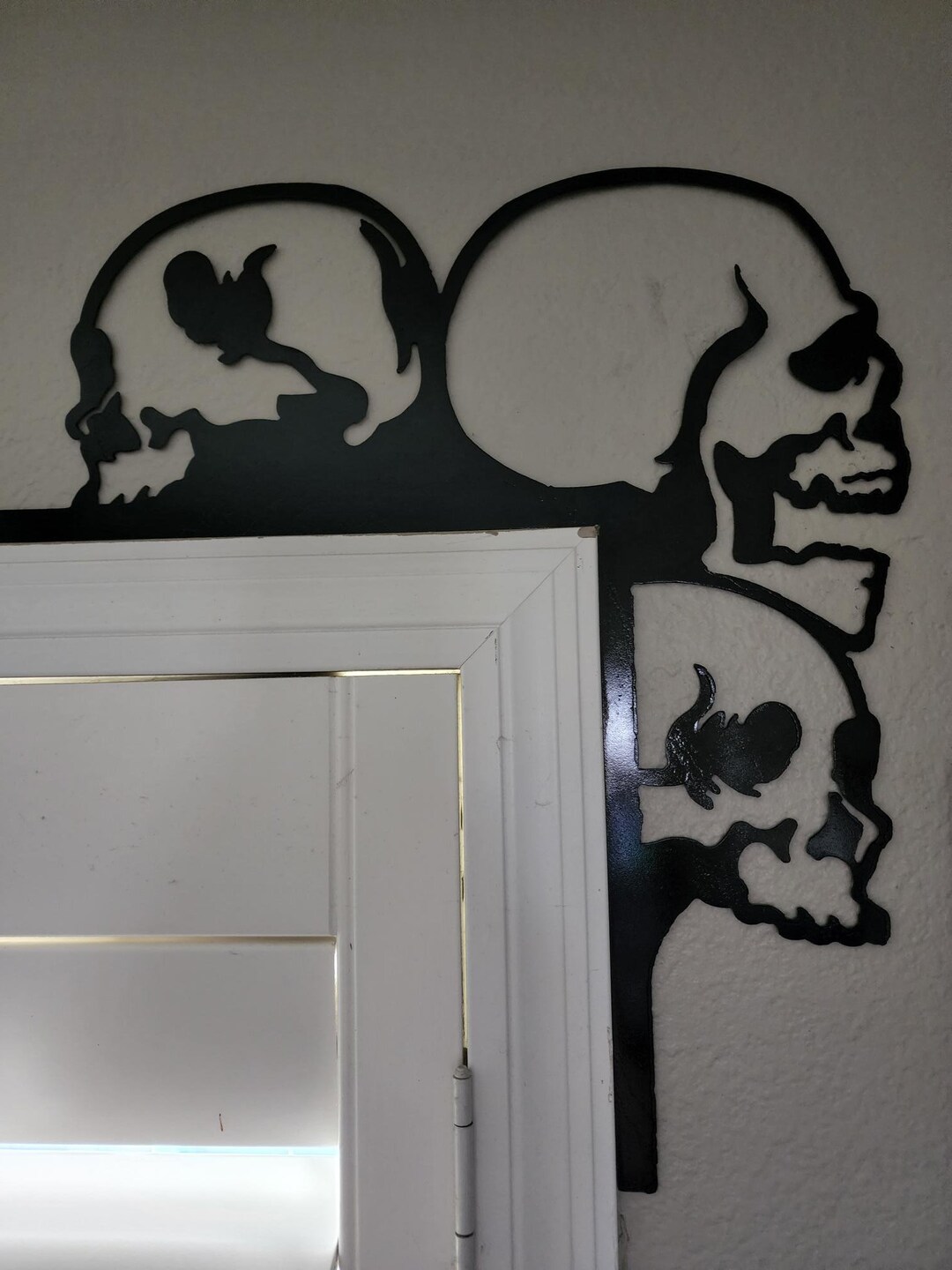 Skulls Corner Decoration DXF File - Digital Download- File(s) Only ...