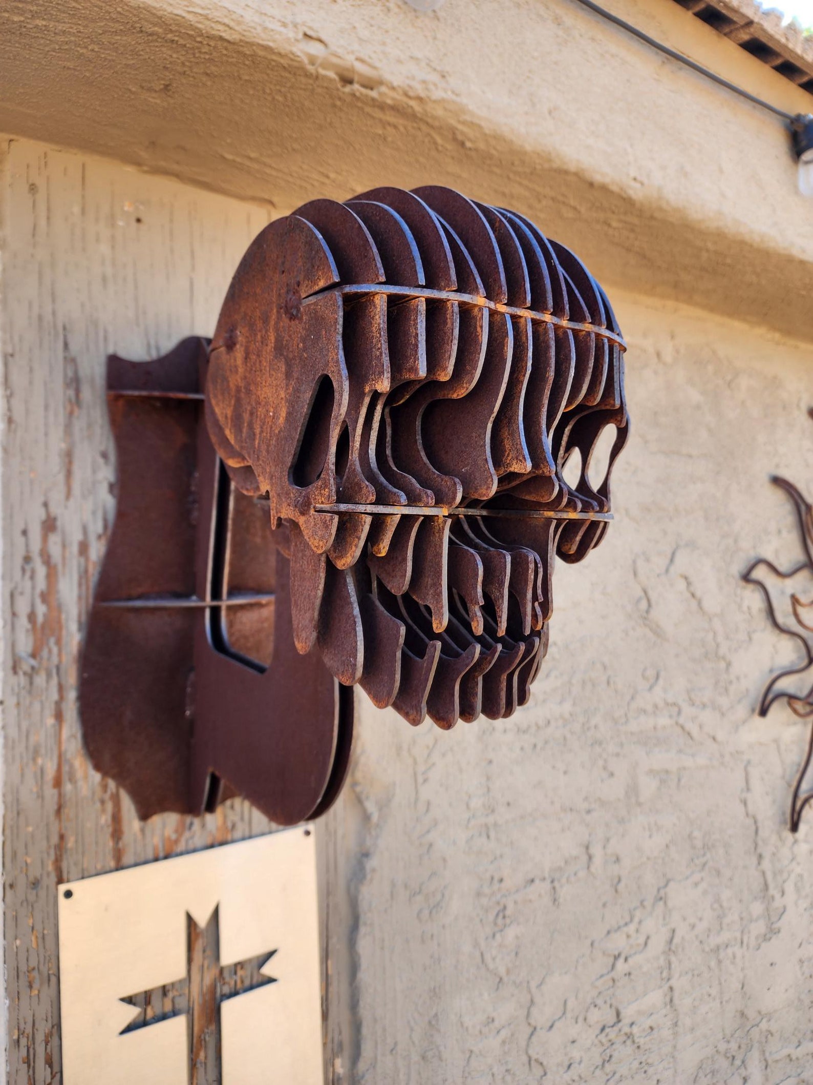 3D Skull Metal Art- DXF File - Digital Download- File(s) Only- Plasma ...