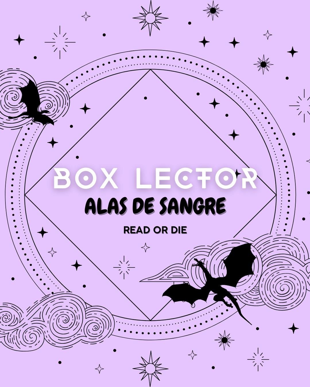 Box Lector Alas De Sangre. Box Lector De Dragones. Regalos Para ...