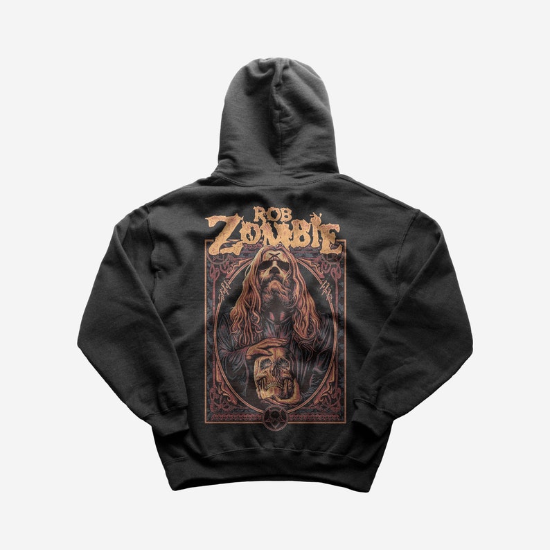 Rob Zombie Hoodie Rock Music Hoodie Rob Zombie Merch Unisex Heavy Pullover Hoodie Etsy