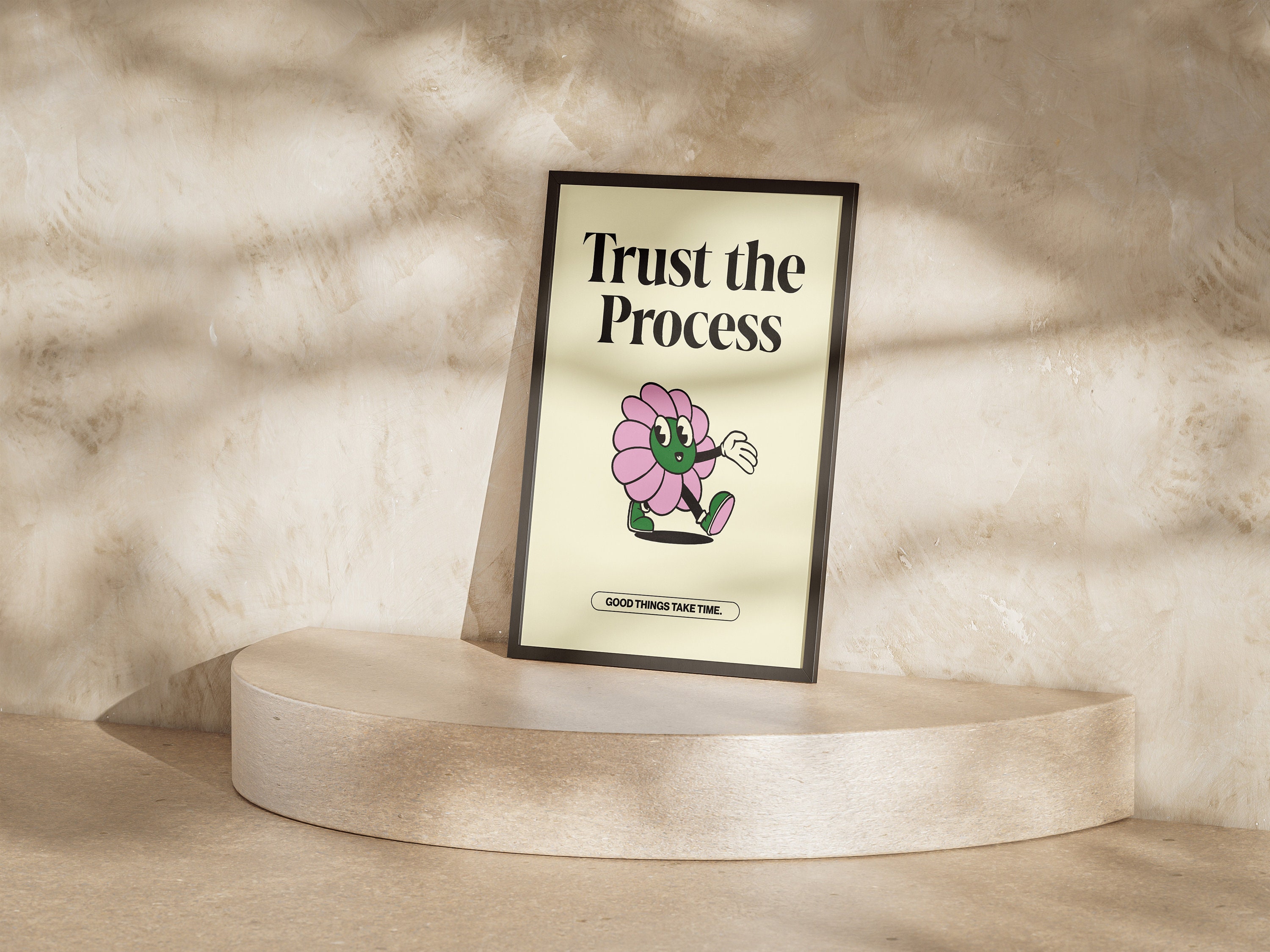 Poster: Trust the Process - Etsy