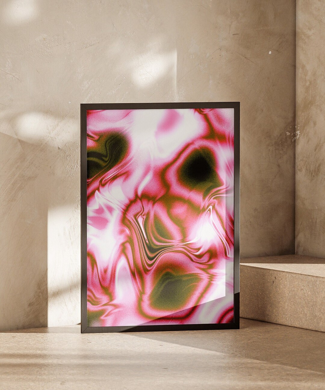 Poster: Vibration / Liquified Poster, Colors, Colorful Poster, Abstract ...