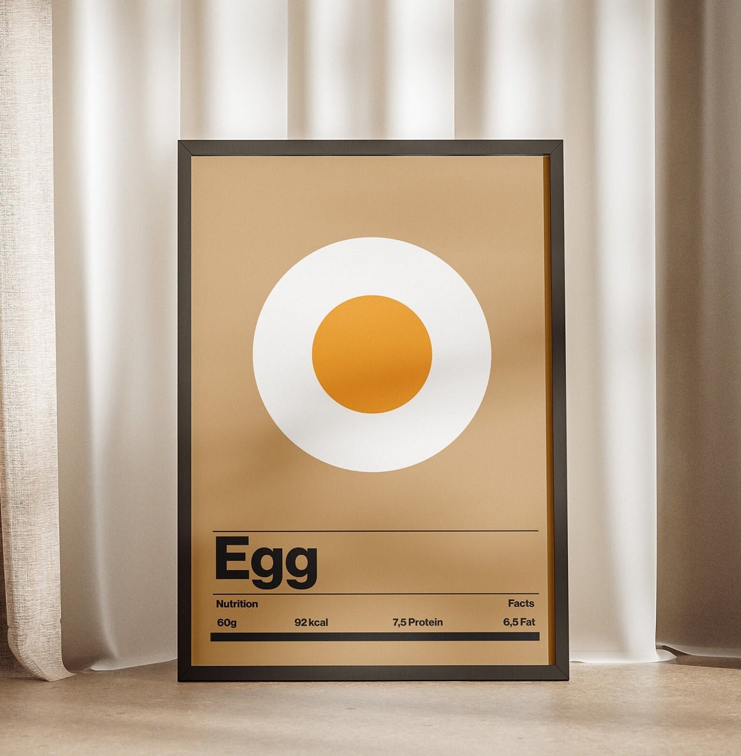 Poster: Egg - Etsy